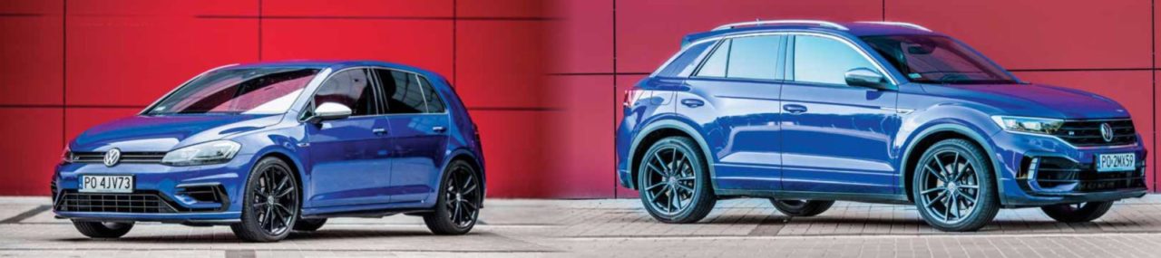 RRasowe PoRRównanie, czyli Golf R kontra T-Roc R: która "erka" VW ...