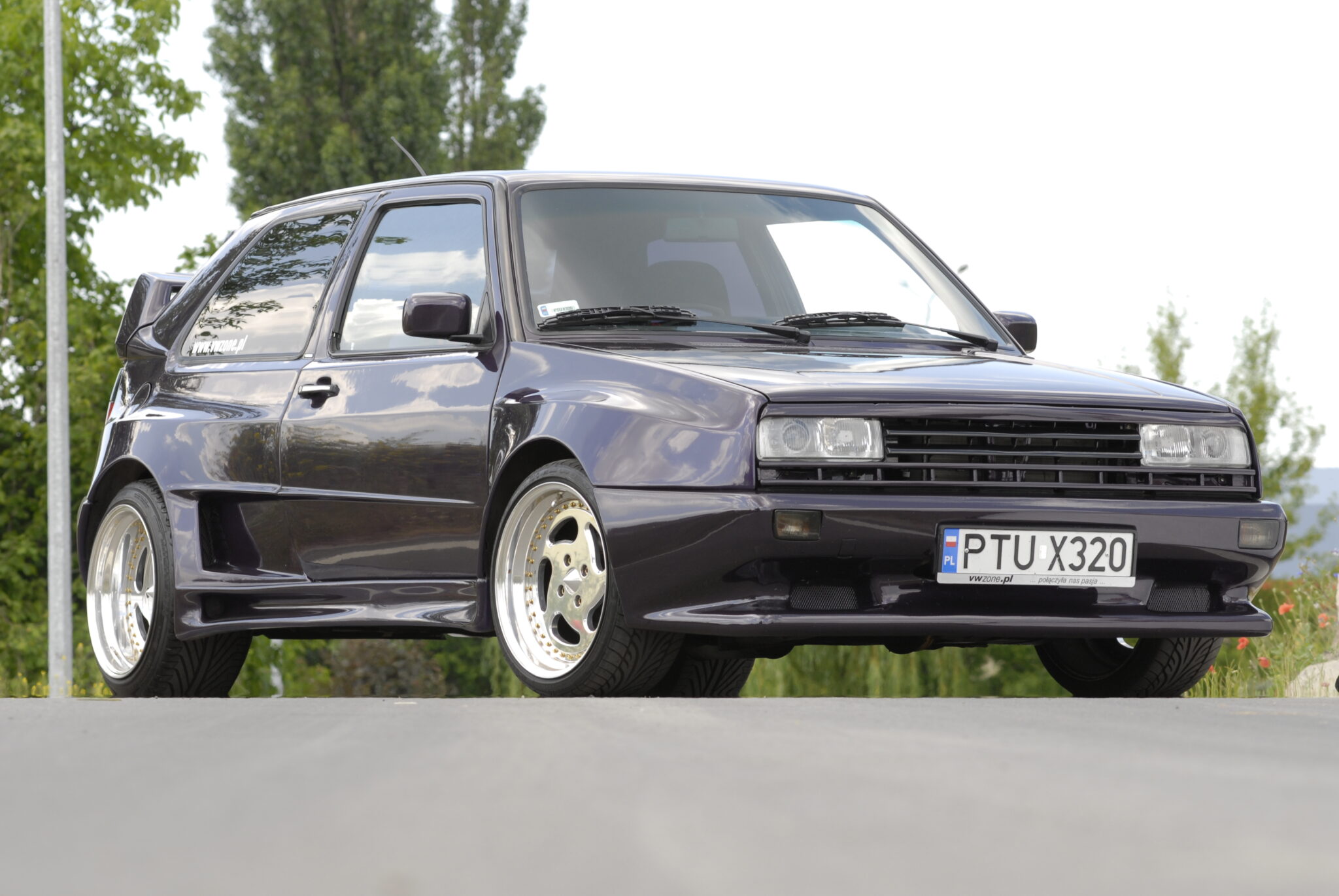 Wyjątkowy VW Golf Mk2 w wersji GTO - Trends Magazines